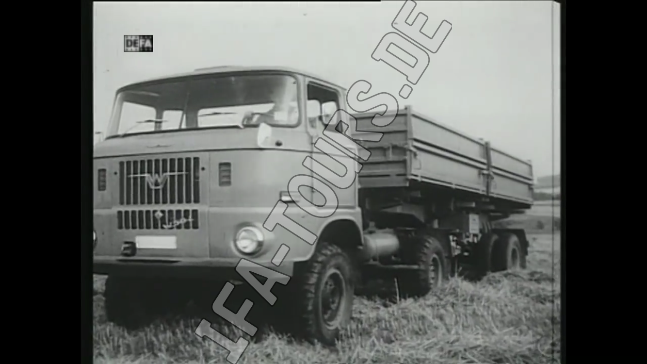 IFA LKW W50 Prototyp - Allrad mit Sattelauflieger - IFA-Tours