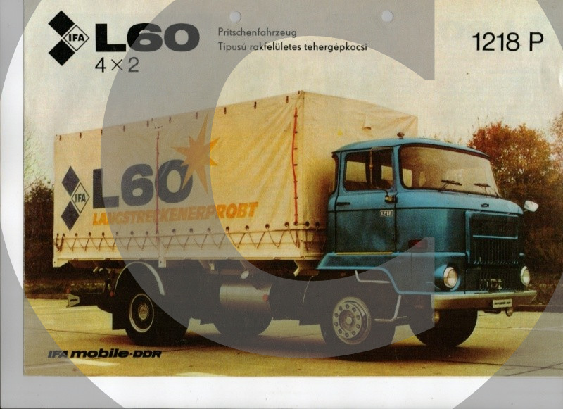 IFA LKW L60 Varianten - IFA-Tours