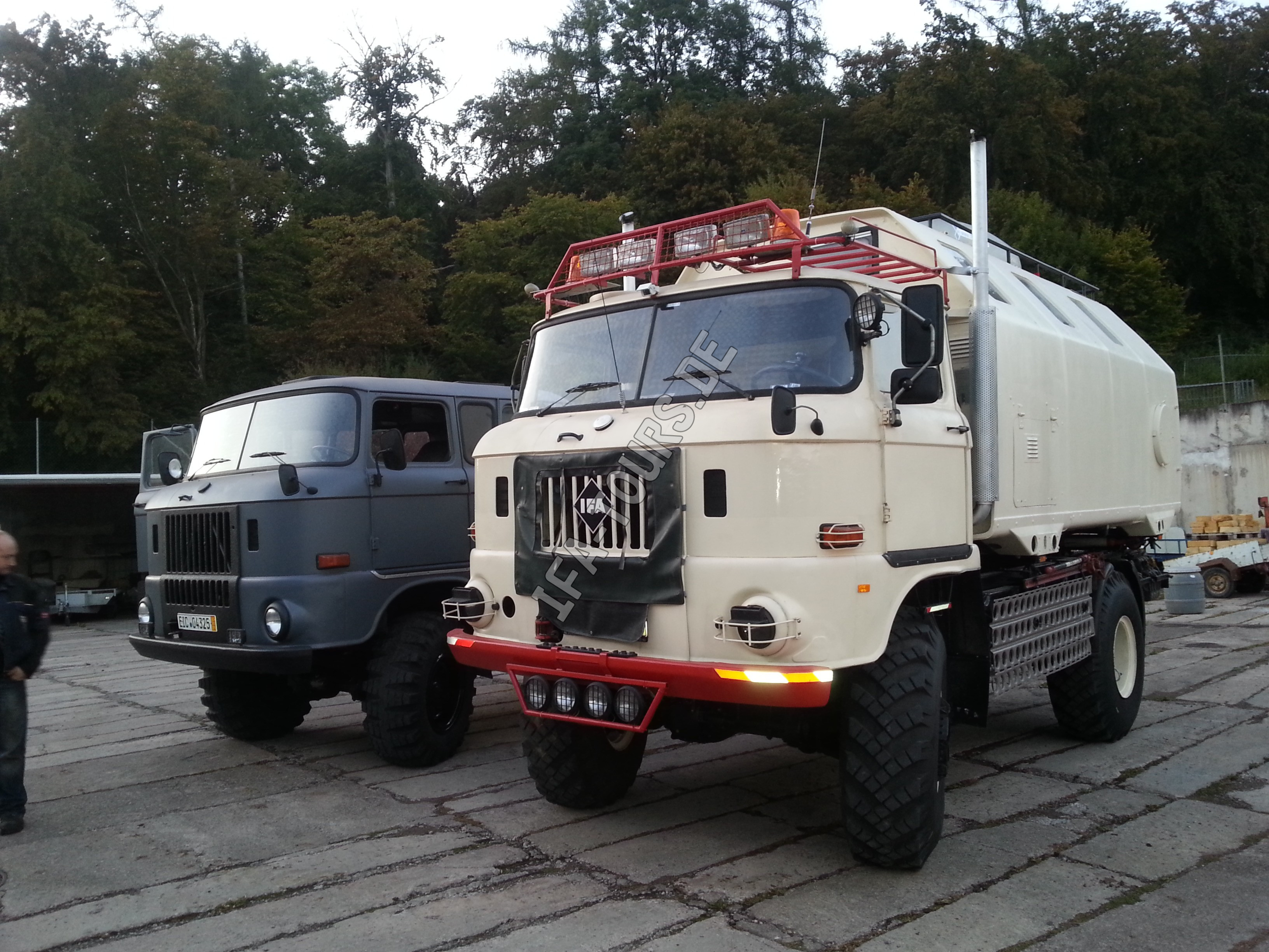 IFA LKW W50 LA/A/C "Expedition" 4x4 im Jahr 2014 - IFA-Tours