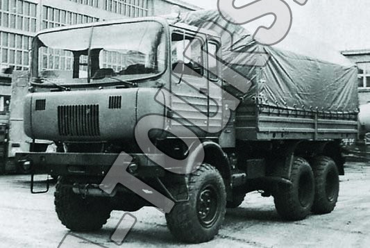 IFA LKW L60 Prototyp mit Einheitsfahrerhaus - IFA-Tours