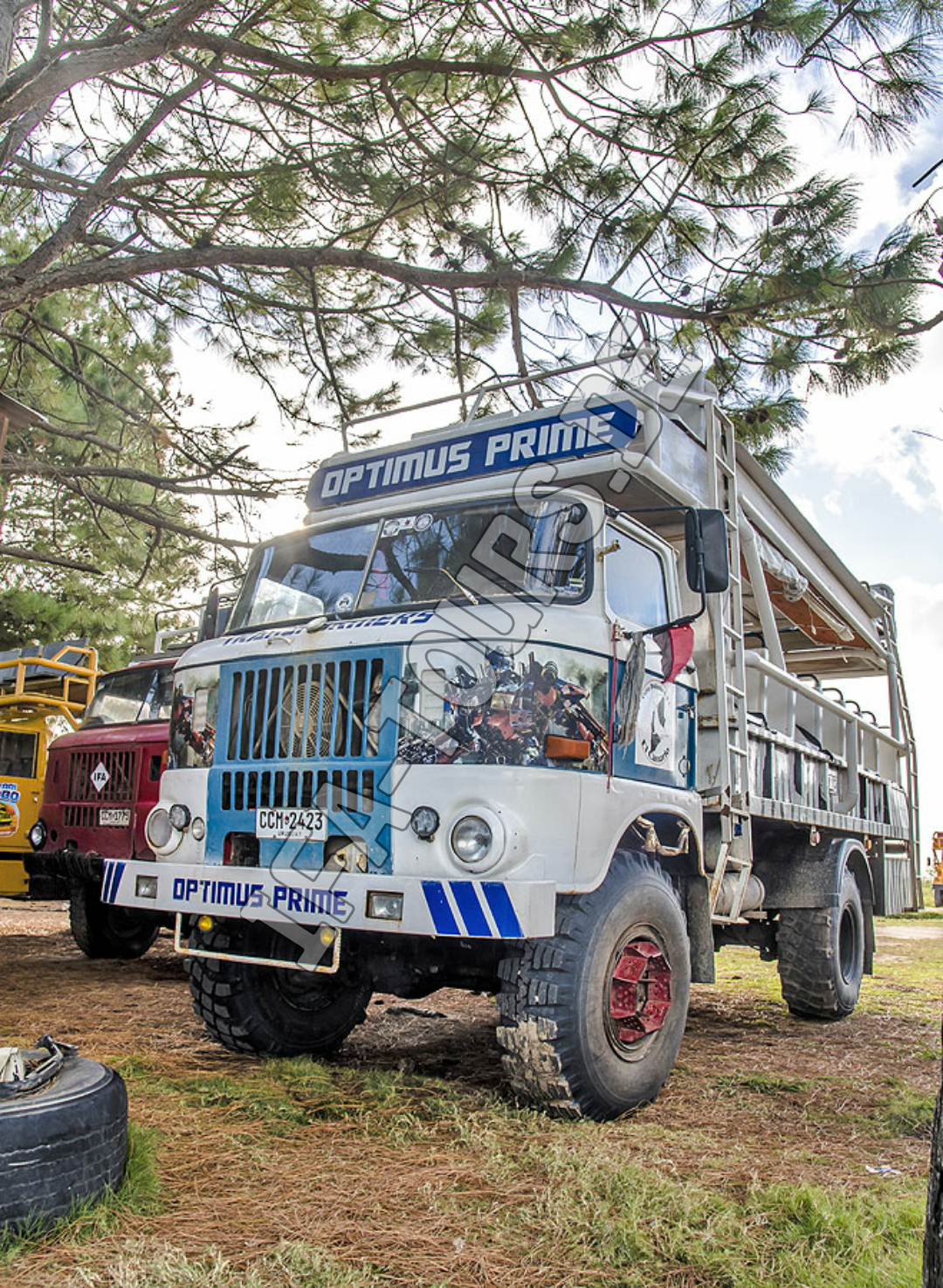IFA LKW W50 in Uruguay - IFA-Tours