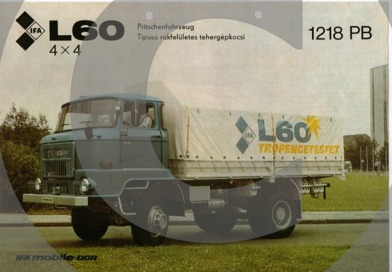 IFA LKW L60 Varianten - IFA-Tours