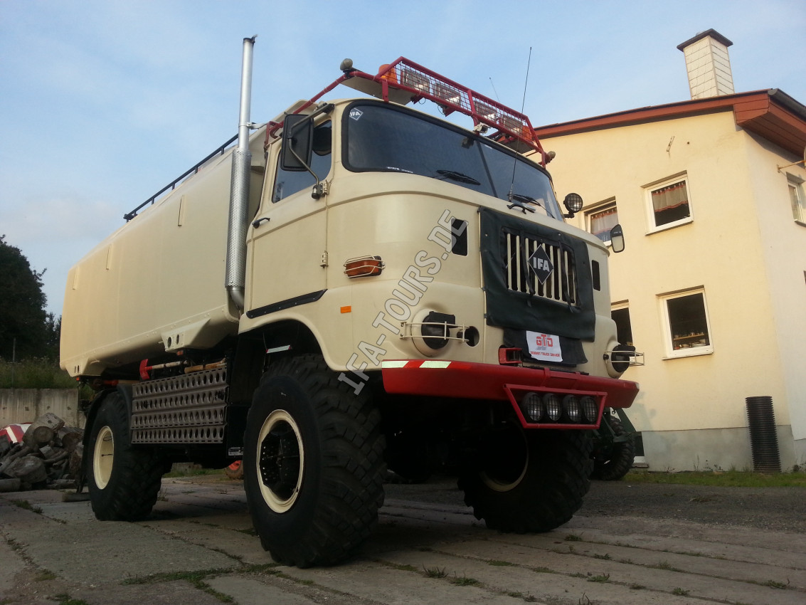 IFA LKW W50 LA/A/C "Expedition" 4x4 im Jahr 2014 - IFA-Tours