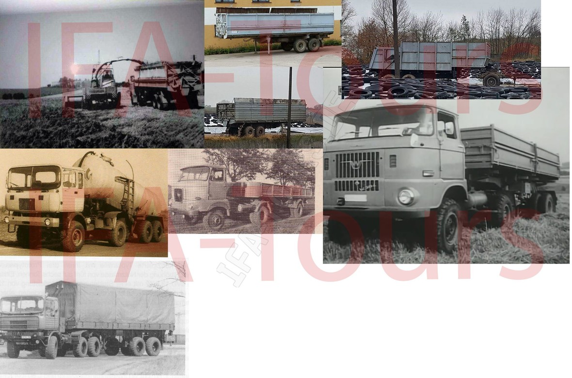 Verschiedene Prototypen und Umbauten von IFA LKW´s - IFA-Tours