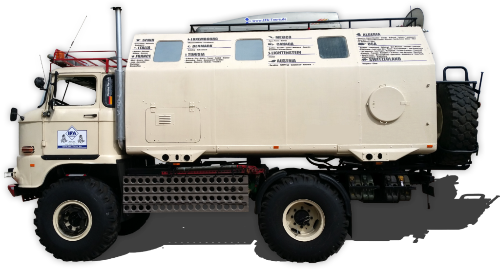 IFA W50 LA LAK Expedition « « IFA-Tours